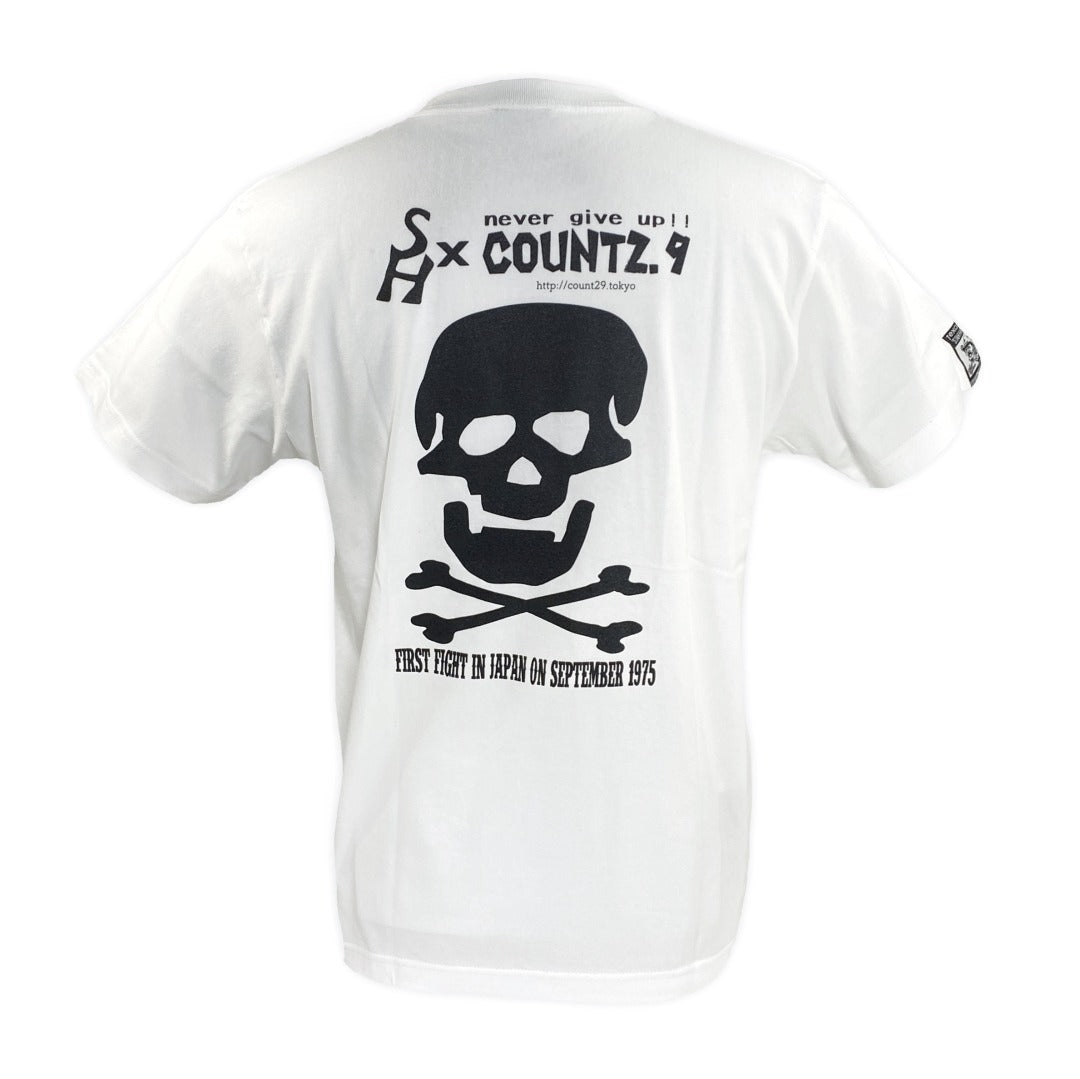 スタンハンセン×Count2.9 初来日記念Ver. Tシャツ (ホワイト) – プロレス専門店バックドロップ